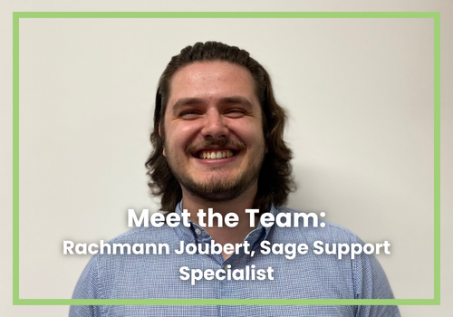 Meet the Team: Rachmann Joubert